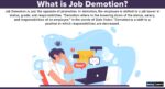 What is Job Demotion? Meaning, Causes, Types, Policy