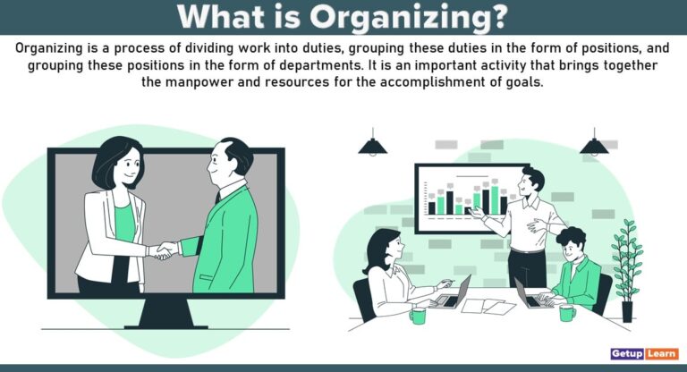 What is Organizing? Meaning, Definitions, 5 Importance