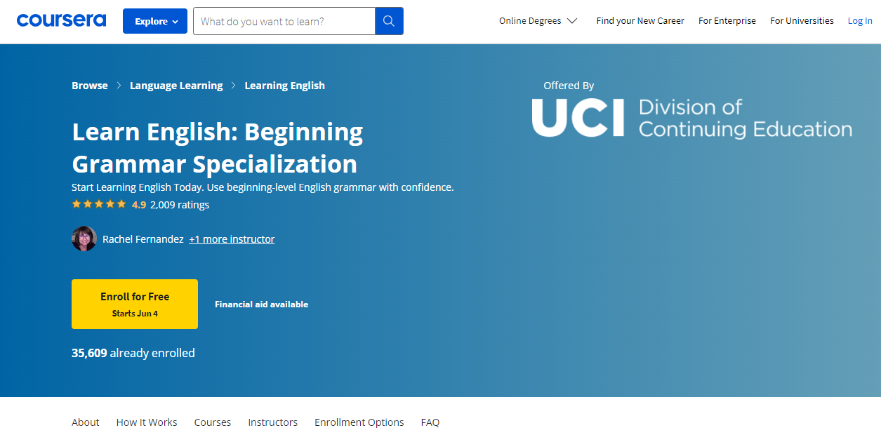 10 Best English Grammar Courses Online & Certification[2023]